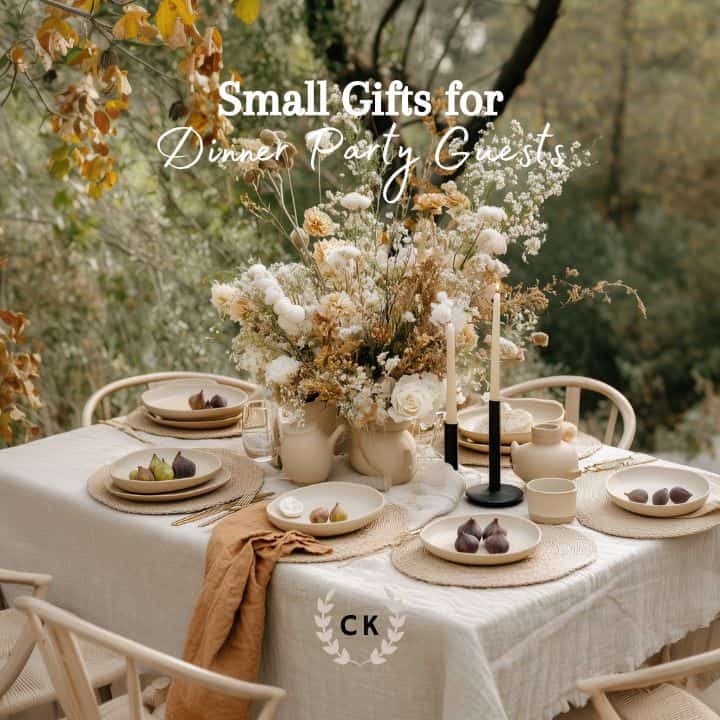 13 Charming Small Gifts for Dinner Party Guests - Countess in the Kitchen
