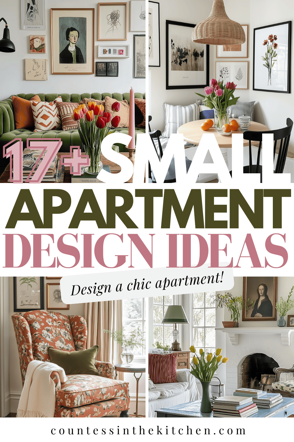 Small Apartment Design: 17+ Secrets to Making Small Look Spacious ...